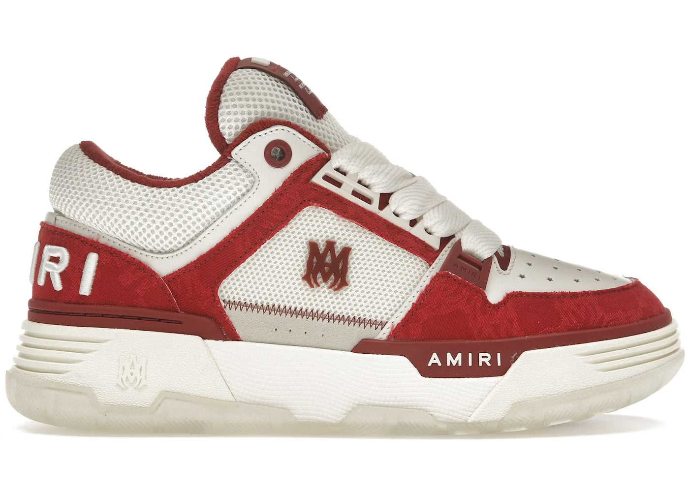 AMIRI MA-1 Deep Red Quad Monogram Print – Drako King